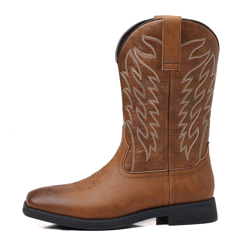 Men’s Cowboy Boots Classic Western Style | Tall Riding Shoes – Bellora